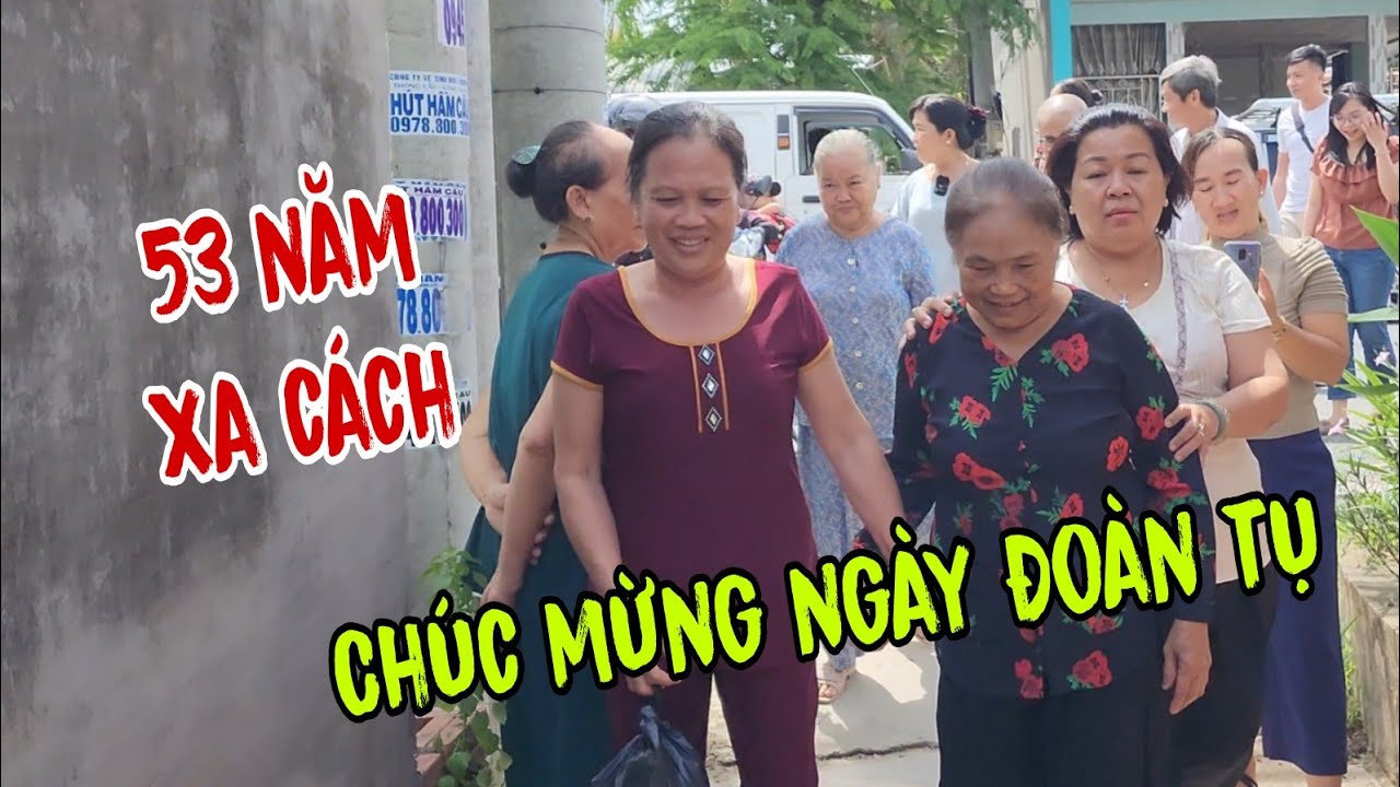 Tìm được cội nguồn sau 53 năm. Cả dòng họ ra đón. Thật là hạnh phúc ...