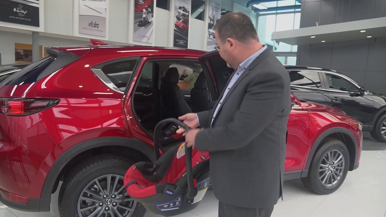 How to Put a Baby Seat in the 2019 Mazda CX-5 - YouTube