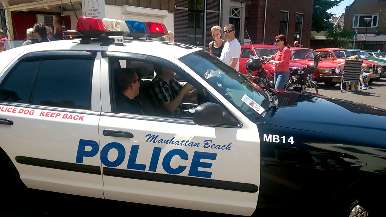 Manhattan Beach Police Patrol Markt Aalten 2 - YouTube