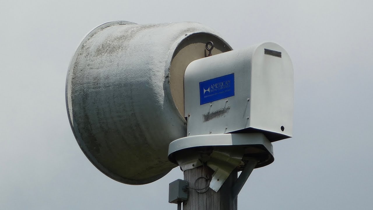 American Signal RM-127 Siren Test | Full Alert & Attack | Kettering, OH ...