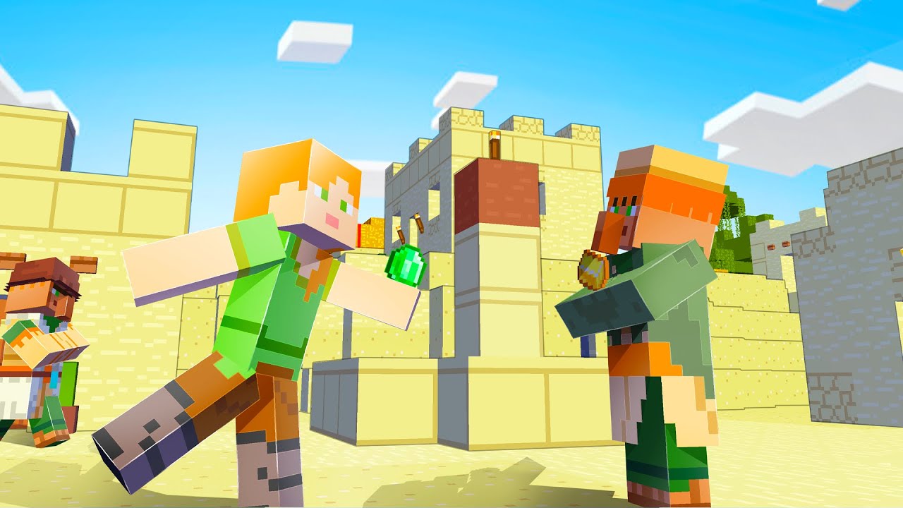 mojang style | glimps Speedart - YouTube
