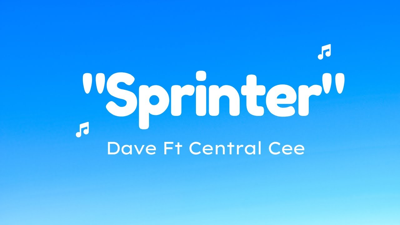 Central Cee, Dave Sprinter (Lyrics) - YouTube