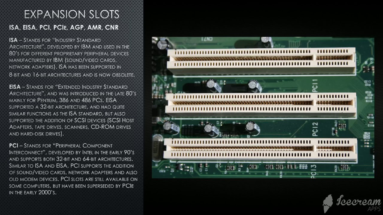 Hardware Fundamentals: 15 Expansion Slots - YouTube