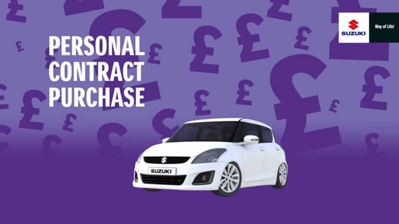 Tracks Suzuki | Personal Contract Purchase (PCP) Finance Explained ...