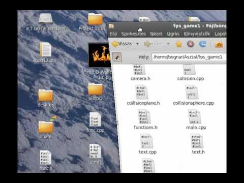 FPS game (OpenGL,SDL,C++) tutorial 3 - camera class - YouTube