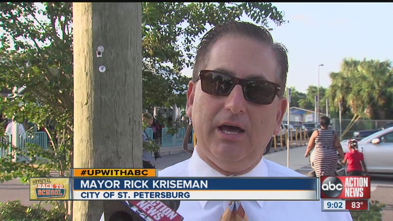 St. Pete Mayor Rick Kriseman defends the Pinellas Superintendent - YouTube