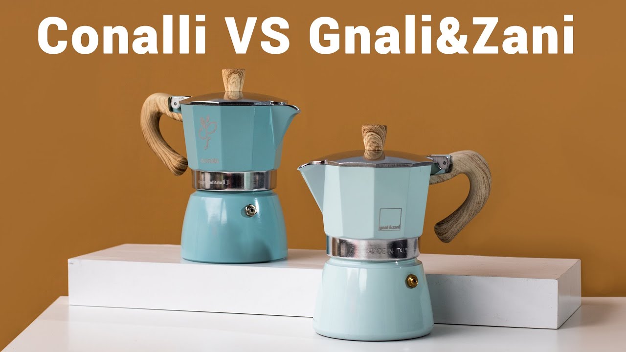 MOKA POT CONALLI VS MOKA POT GNALI&ZANI | MANA YANG LEBIH BAGUS ...