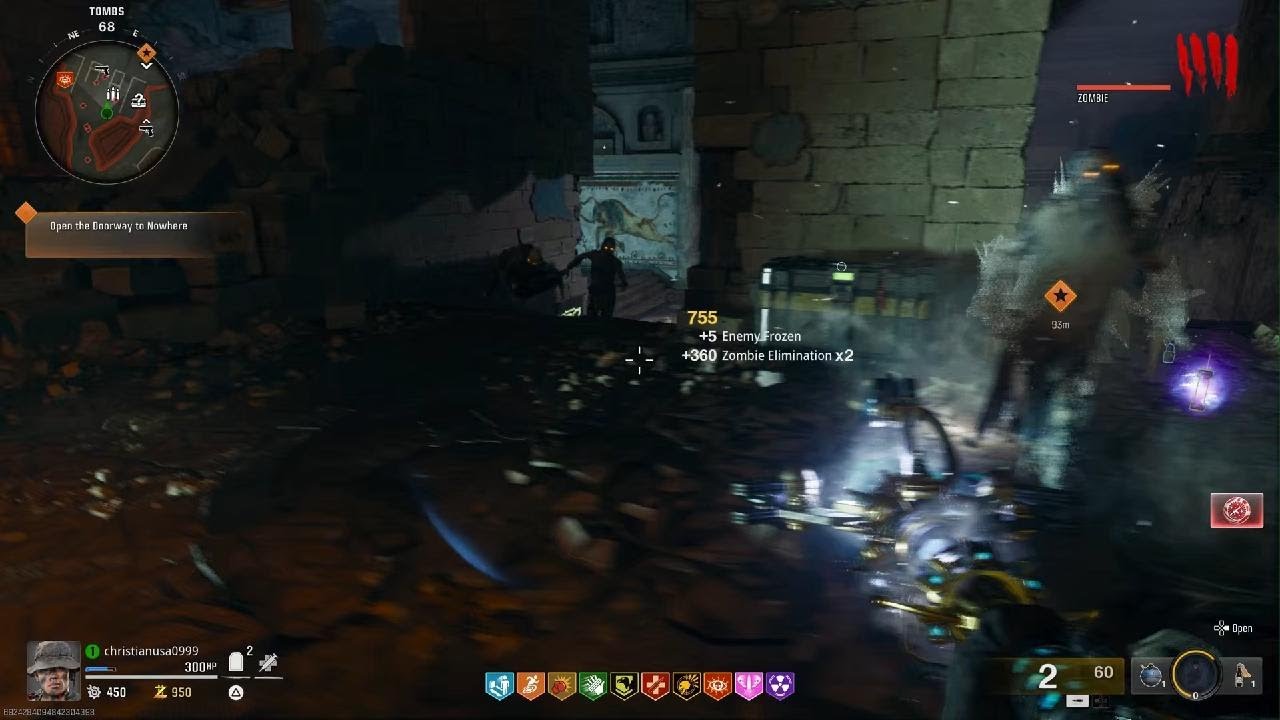 BO6 THE TOMB EASTER EGG STAFF OF ICE GAMEPLAY WONDER WEAPON #blackops6 ...