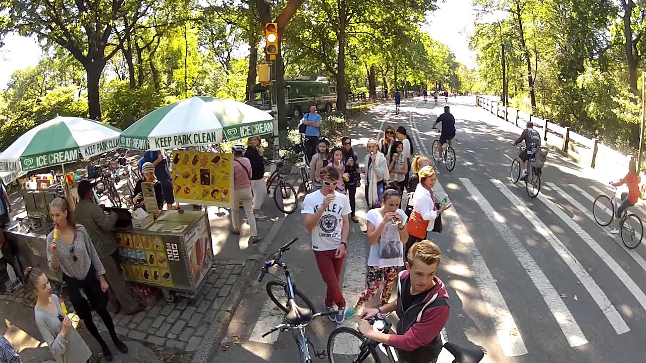 Central Park Bike Ride New York - YouTube