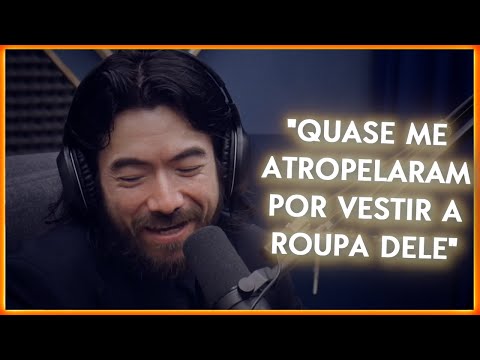 RICARDO OHARA Explica porquê se vestiu de CORINGA - Clipes do Flow