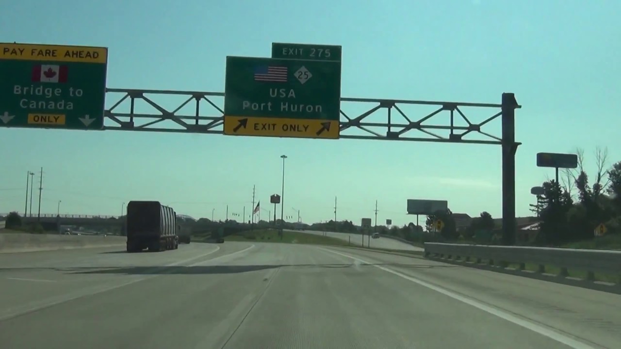 Michigan - Interstate 69 East - Mile Marker 180 to 203 - YouTube