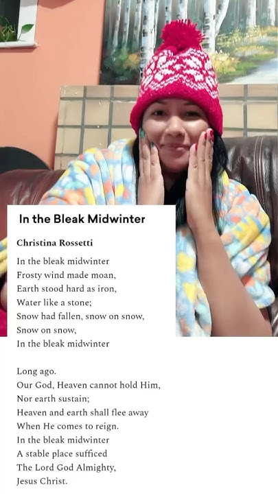 In The Bleak Midwinter By Christina Rossetti - YouTube