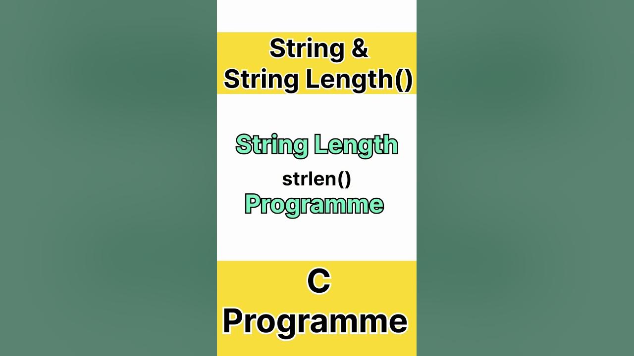 String And String Length Programmes In C Strings Coding Cprogramming Whileloop Clanguage 