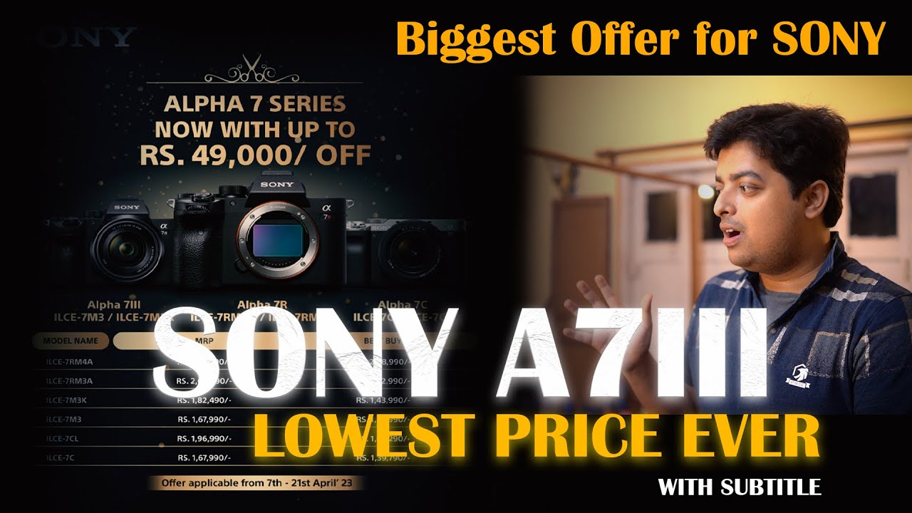 Sony biggest camera offer till 21st April- Lowest price ever 🔥🔥🔥[ with ...