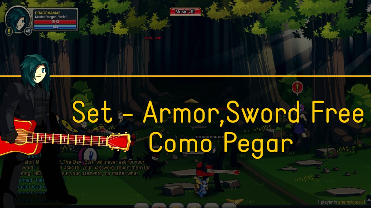 AQW - Original 2016 - Como Pegar Armor + Sword Top de Graça - YouTube