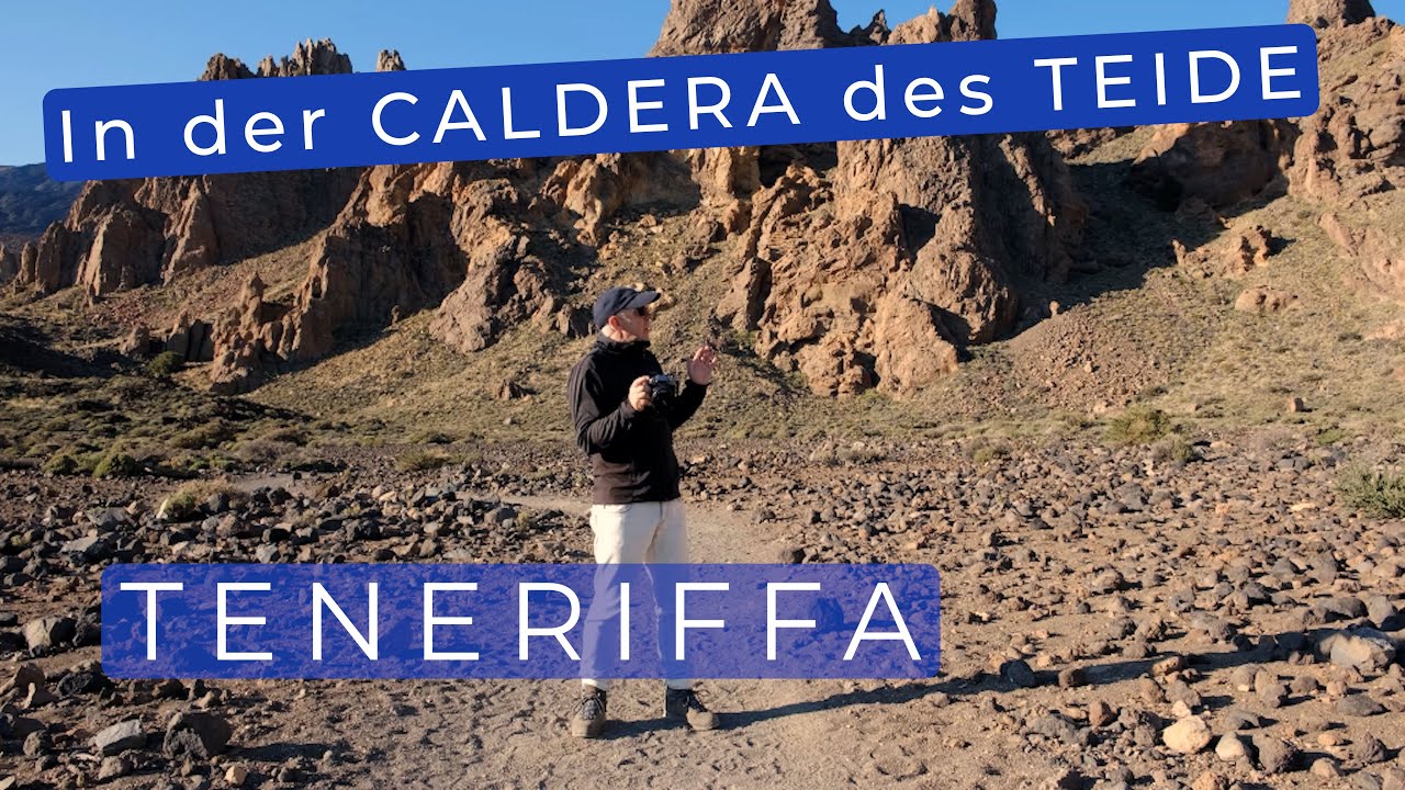 Landschaftsfotografie ON LOCATION - in der Caldera des Teide ...