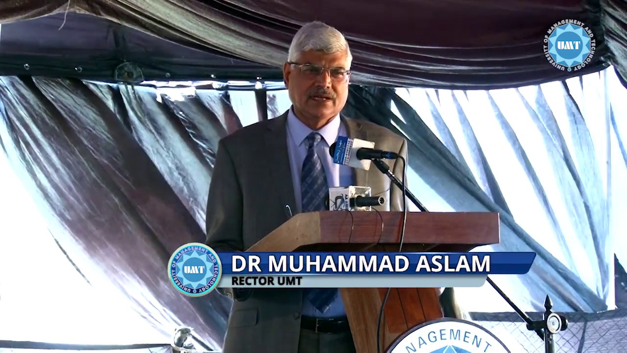 Dr Muhammad Aslam Thanks Co-Organizers of the ICARMP 2018 - YouTube