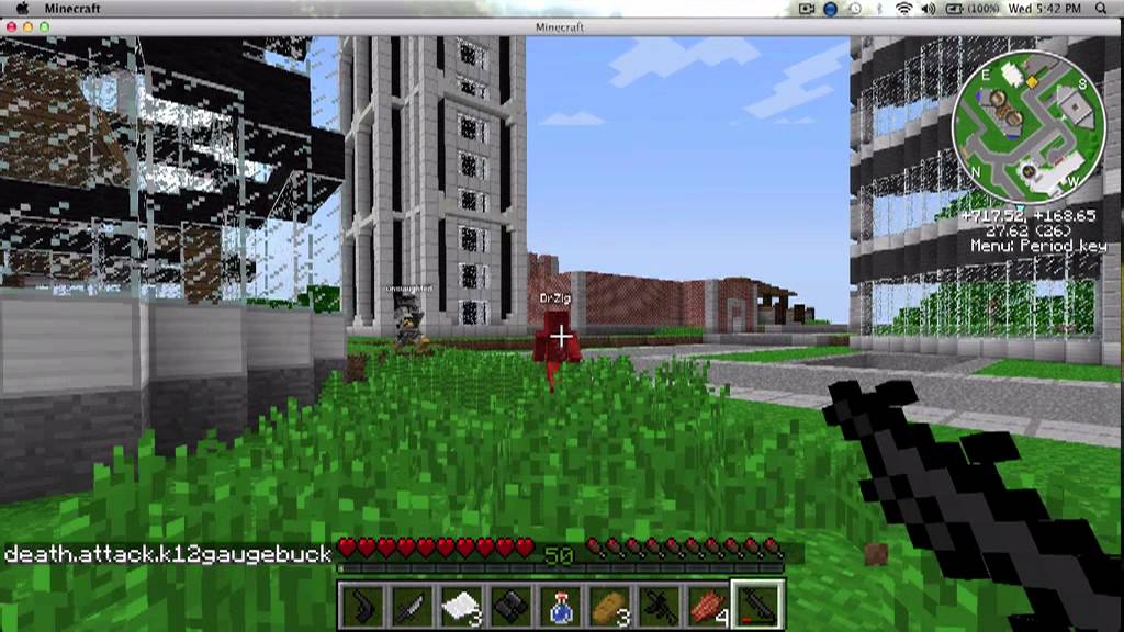 DayZ in Minecraft Server Preview - YouTube