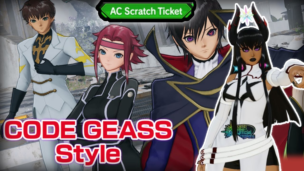 CODE GEASS x PSO2 NGS - AC Scratch Collab || June 19 2024 - YouTube
