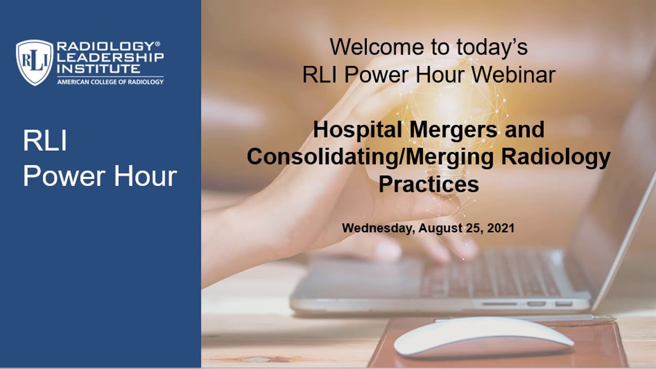Hospital Mergers and Consolidating/Merging Radiology Practices - YouTube
