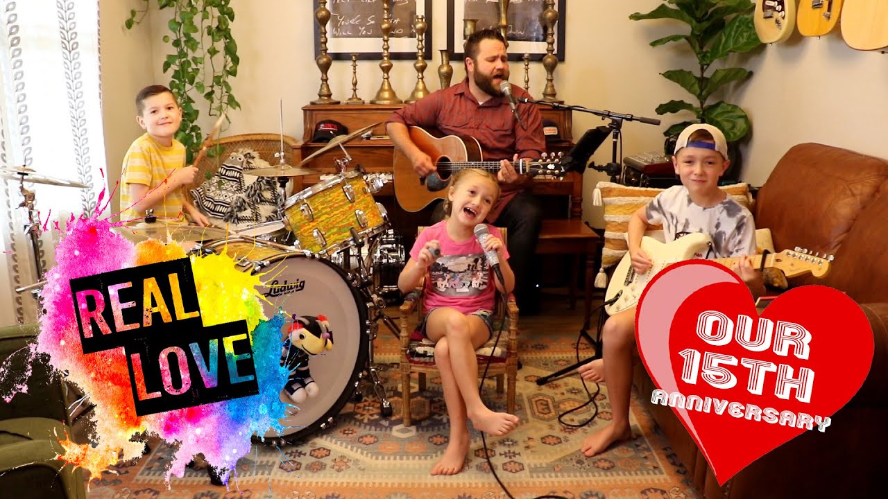 Colt Clark and the Quarantine Kids play "Real Love" - YouTube