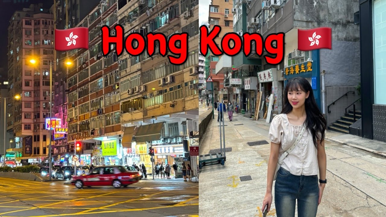 Vlog 자매의 홍콩여행🇭🇰 셩완 침사추이 미드레벨에스컬레이터 덩라우벽화 초이홍아파트 디즈니랜드