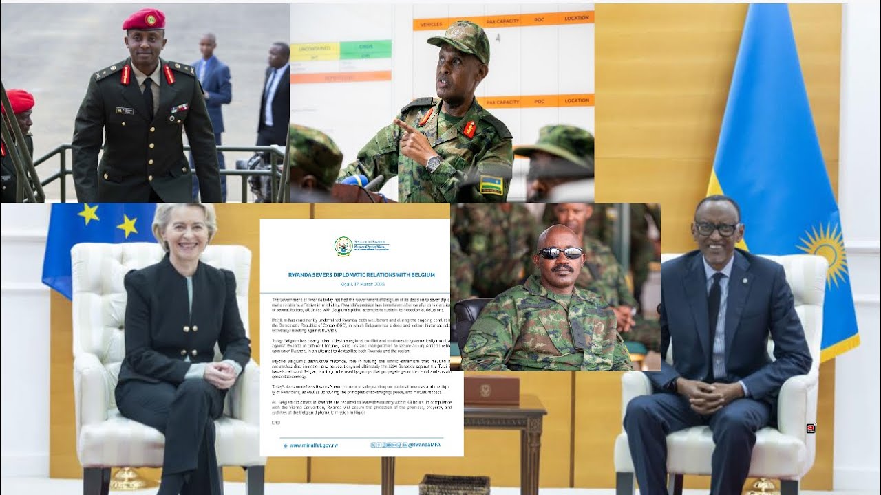 President Kagame yatanze gasopo kuri Belgium | Ambasade yafunzwe | Gen ...