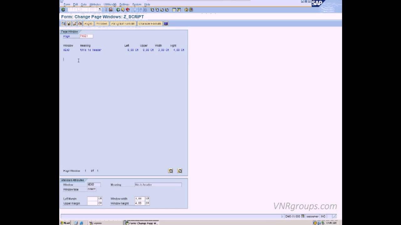 SAP Scripts For Beginners - Introduction - YouTube