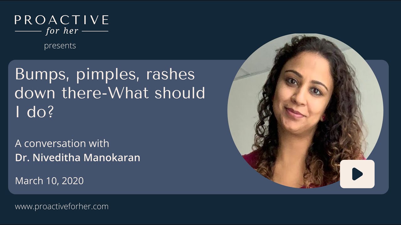 Bumps, pimples, rashes down there-What should I do? - YouTube