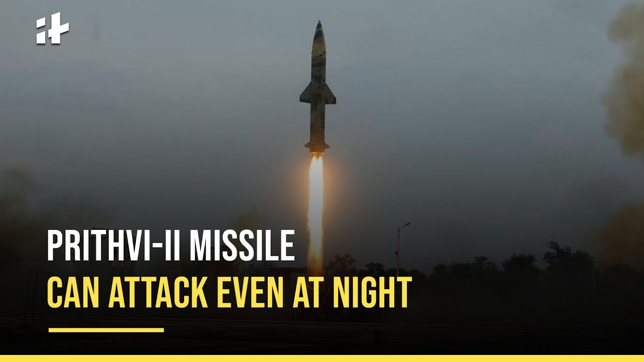 Prithvi-II Missile: India’s Successfully Test-Fires Nuclear-Capable ...