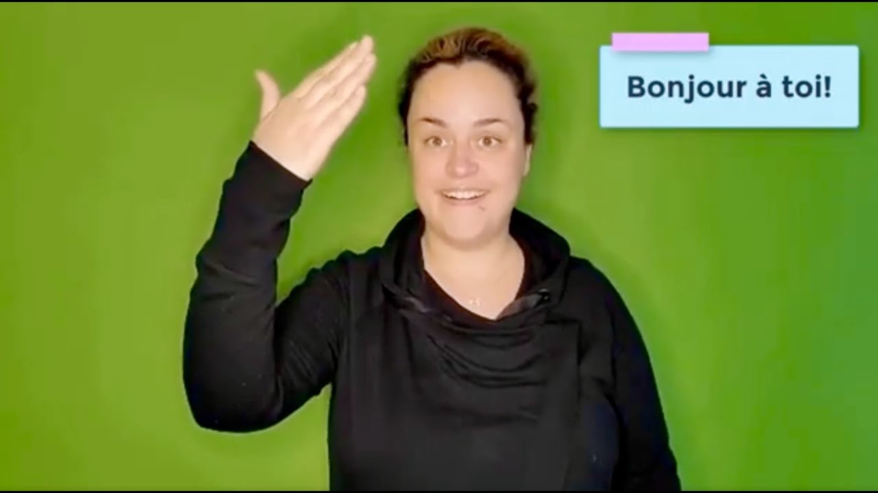 LSQBO - Langue des signes québécoise langue seconde - YouTube