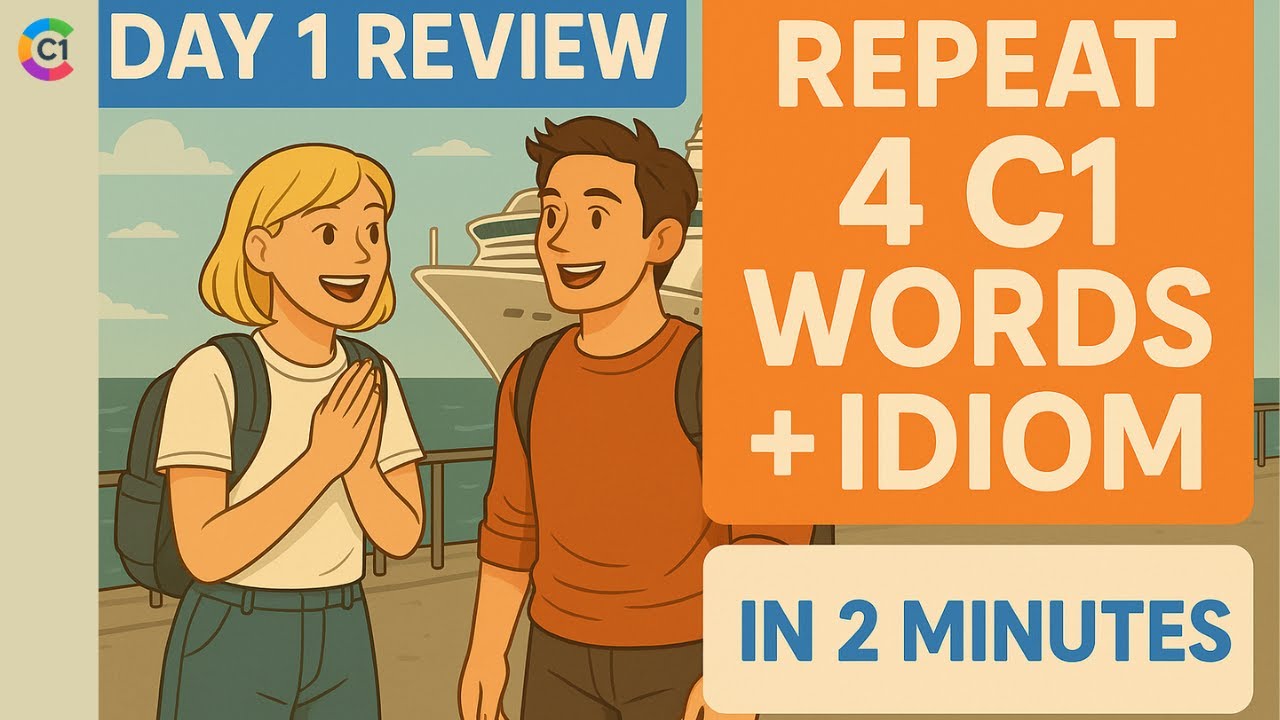 Day 4 — Review of Day 1: Anticipation, Undermine, Lucrative... | C1 ...