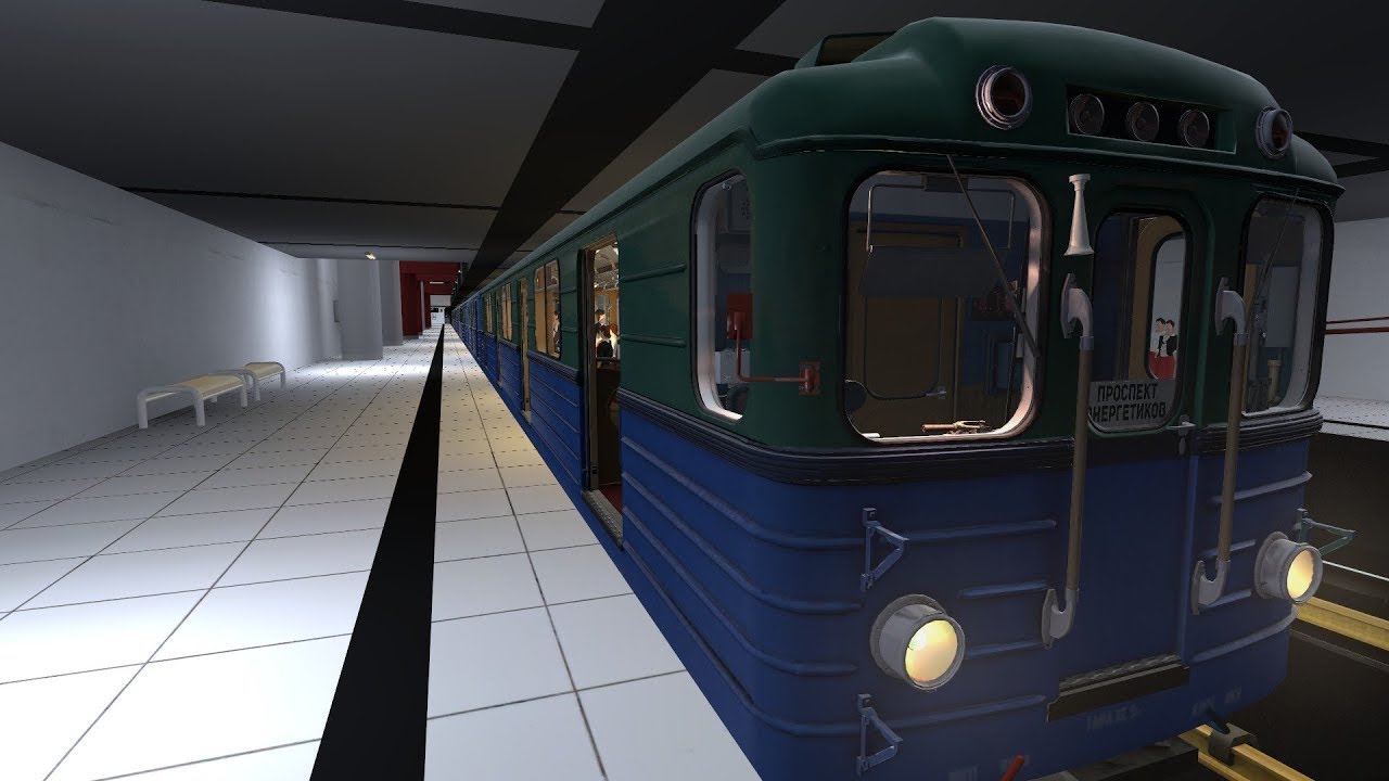METROSTROI SUBWAY SIMULATOR / РЕАЛИСТИЧНЫЙ СИМУЛЯТОР МАШИНИСТА МЕТРО ...