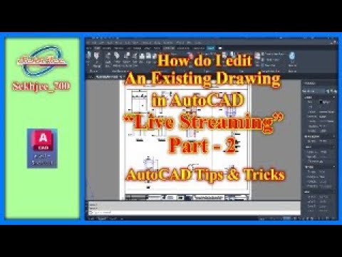 How do I edit an existing drawing in AutoCAD Part-2 - YouTube