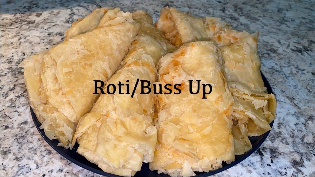 Roti/Buss Up | The Spicey Cook - YouTube