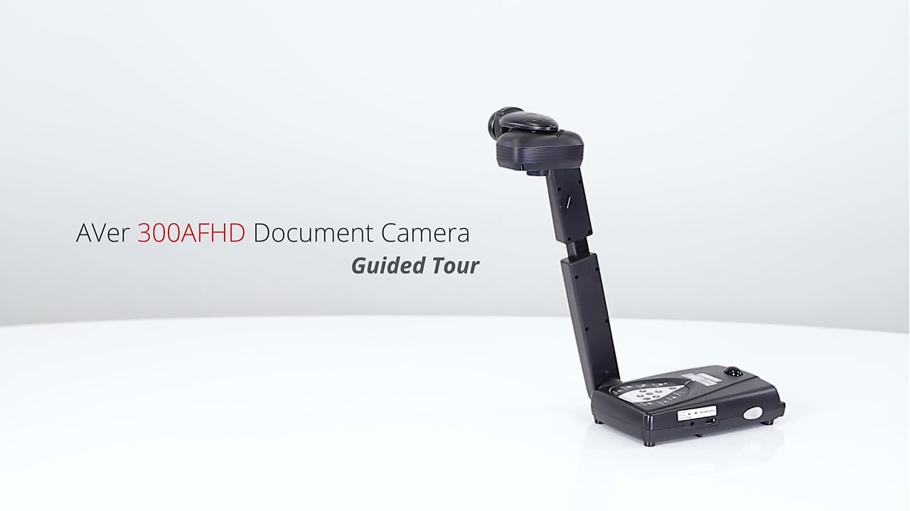 AVer 300AFHD Document Camera Guided Tour - YouTube