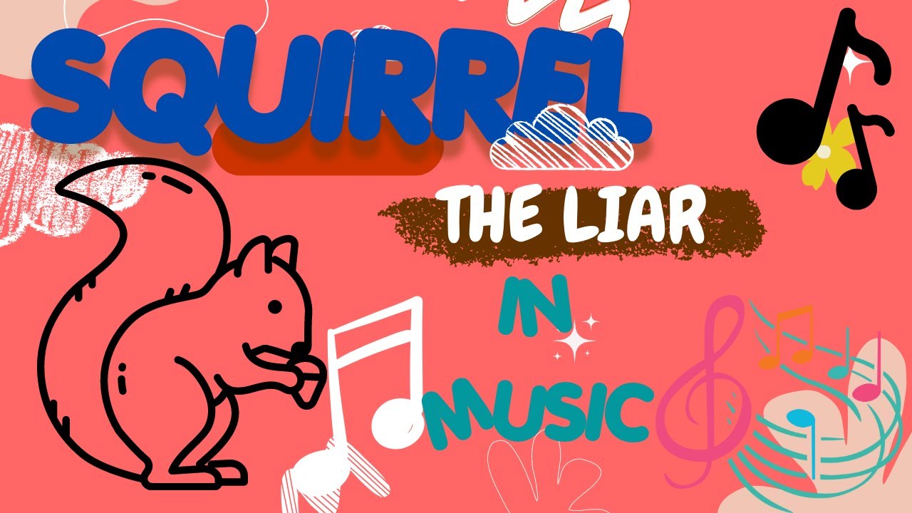 Captivating Squirrel HD in beautiful music - YouTube