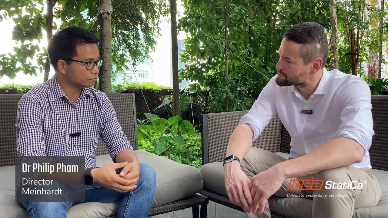 Interview with Meinhardt's Dr Philip Pham on IDEA StatiCa Highlights - YouTube