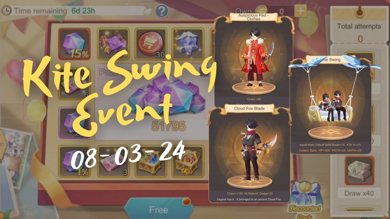 Auspicious Red Set at Kite Swing Event (08-03-24) - Cloud Song - YouTube
