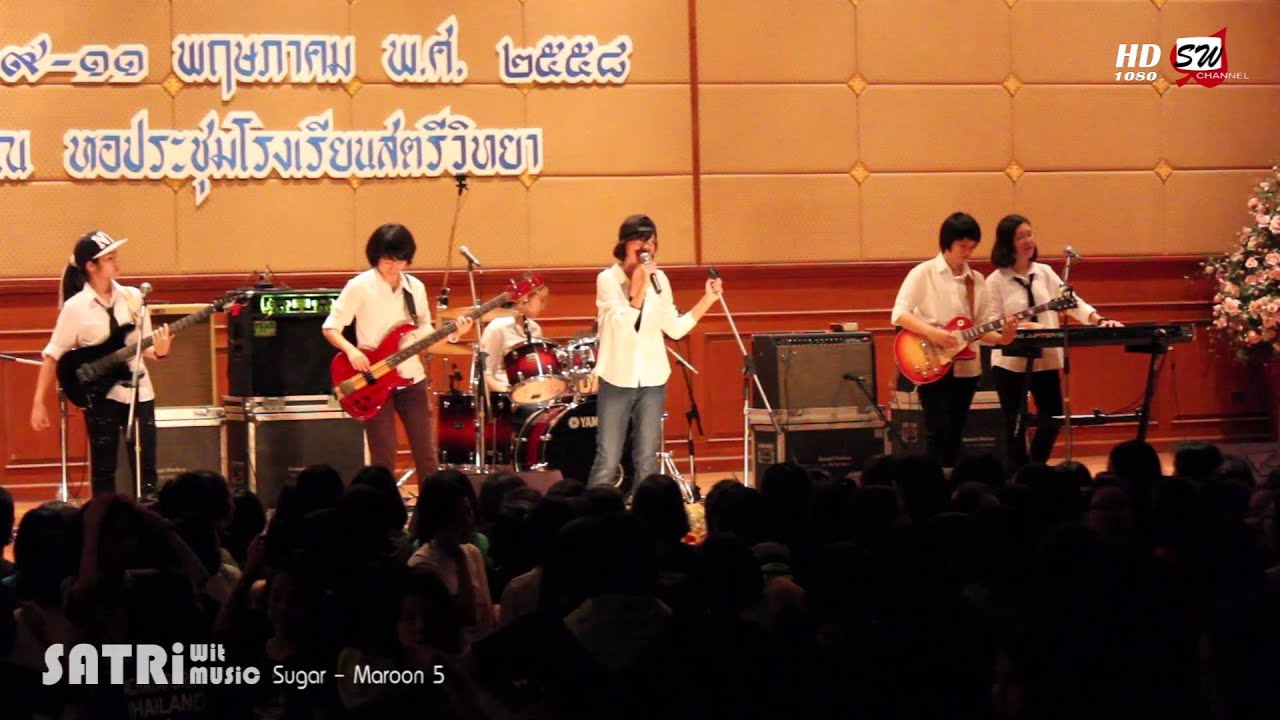 Sugar - Maroon 5 - cover by BackSlap - Live Concert - YouTube