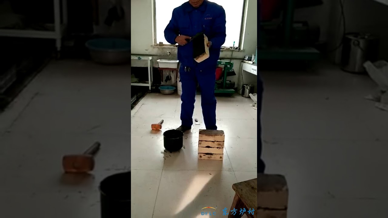 refractory mortar/ adhesive - YouTube