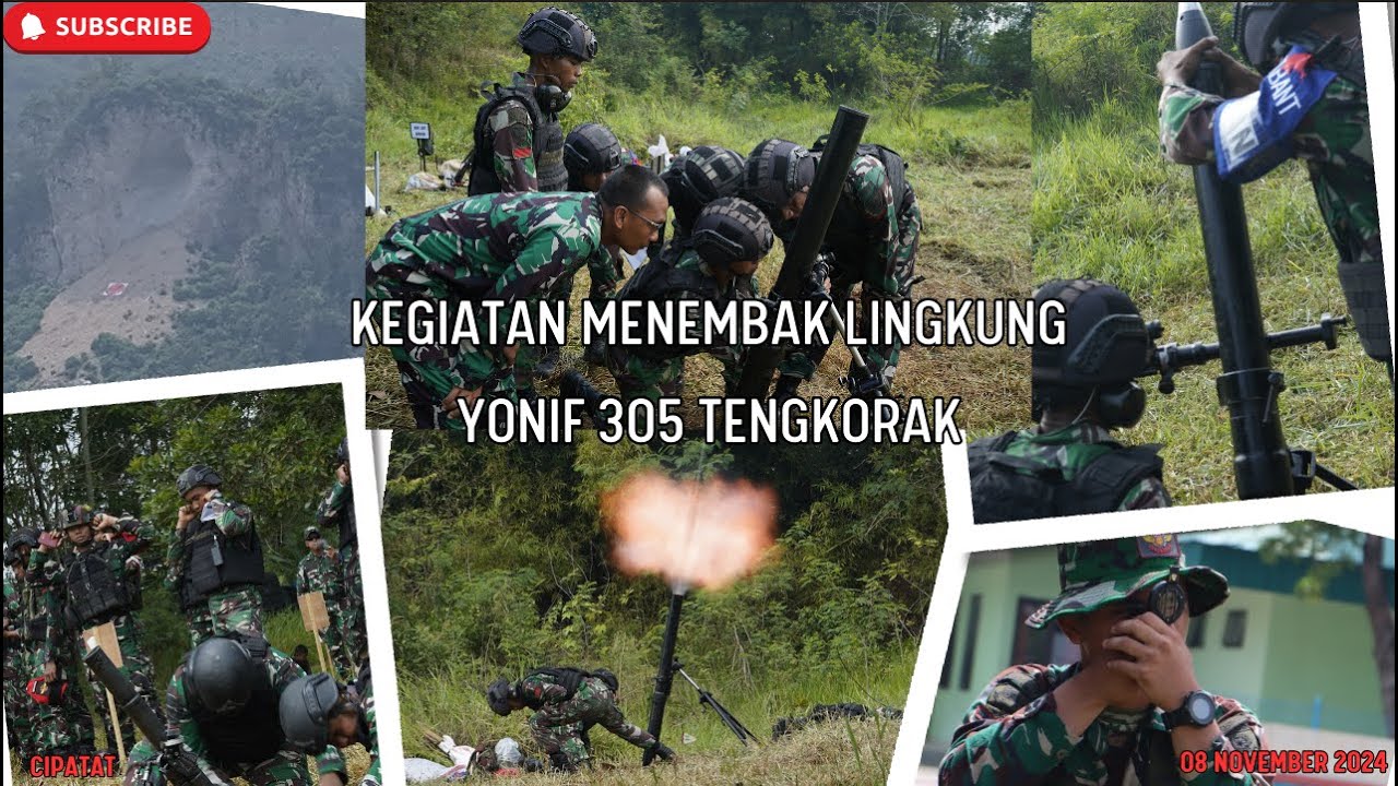 Kegiatan Menembak Lingkung Yonif 305 Tengkorak, Jum'at 08 November 2024 - YouTube