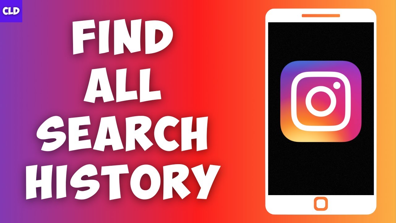 How To Find Your Full Instagram Search History - YouTube