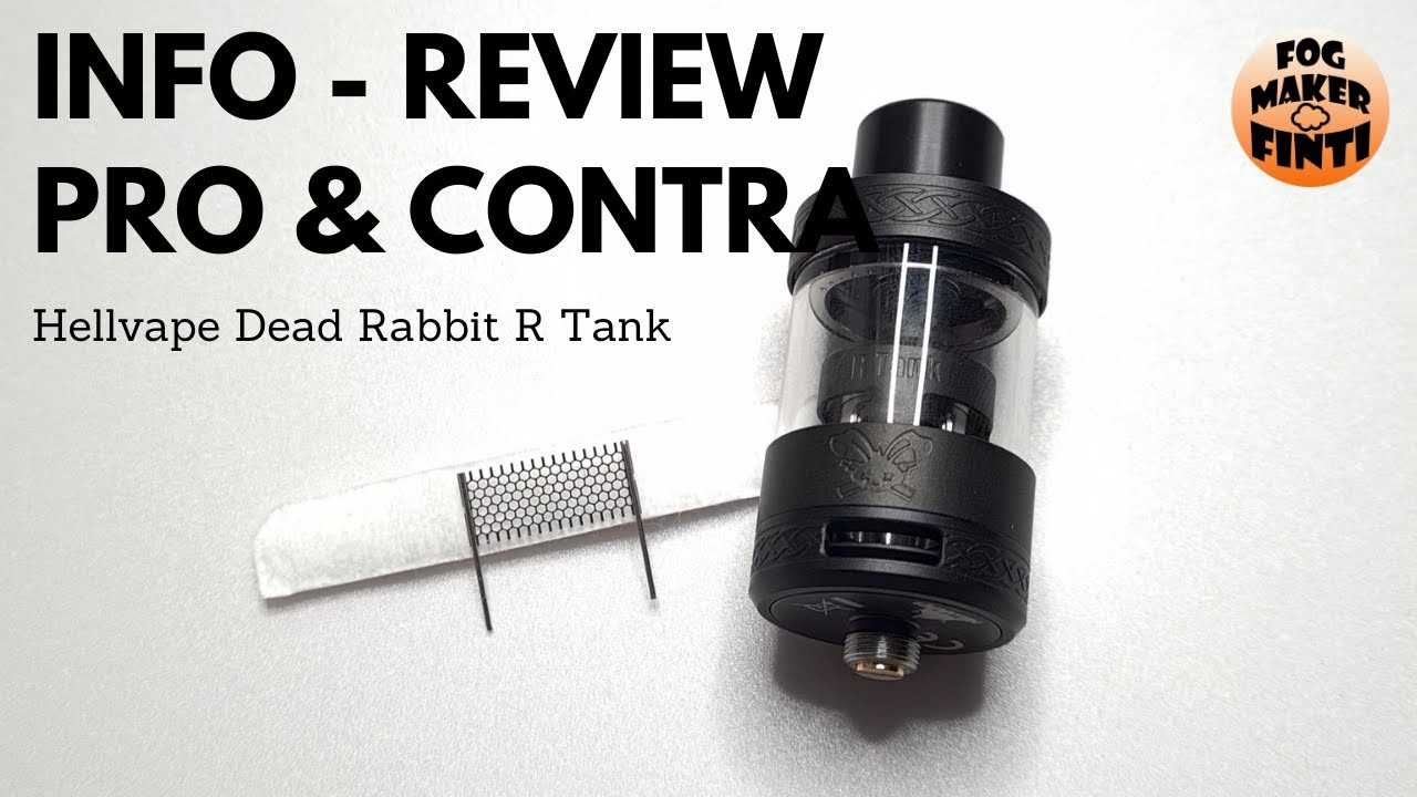 Hellvape Dead Rabbit R Tank | Mesh Coil selber wickeln | Info Review E ...