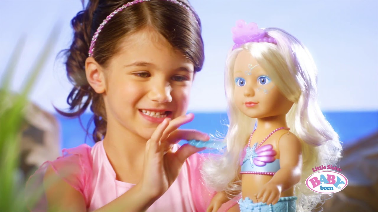 BABY born - Sirena Surioara, 46 cm - eJuniorul.ro - YouTube