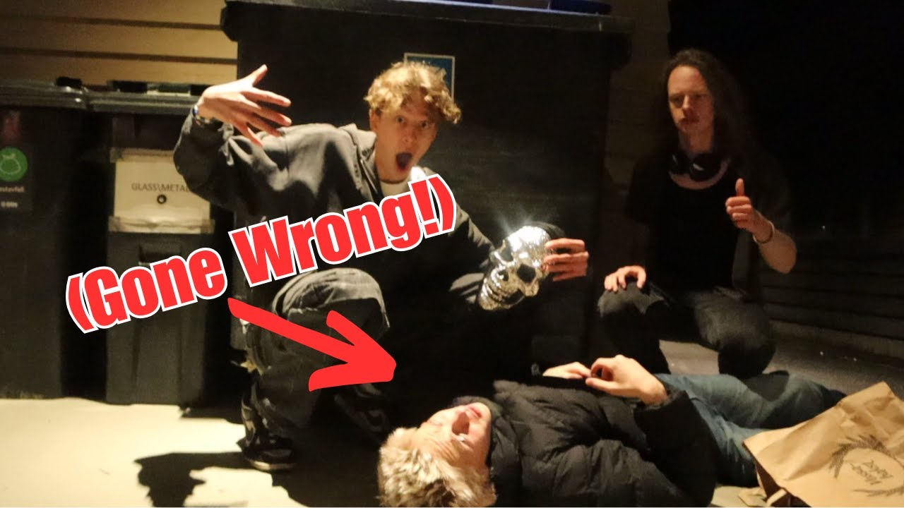 Pranking People on Halloween (Gone Wrong) - YouTube