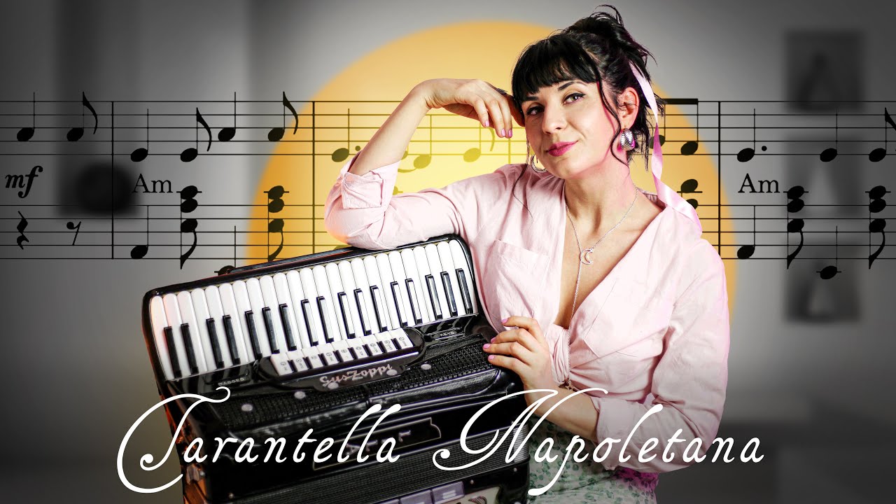 🇮🇹 fisarmonica italiana | TARANTELLA Napoletana | + SHEET MUSIC - YouTube