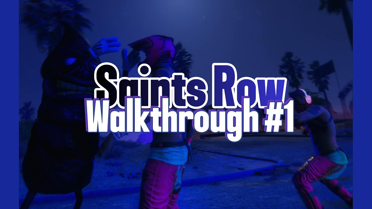 Saints Row Walkthrough #1- Gangsta ''Sh!t'' - YouTube