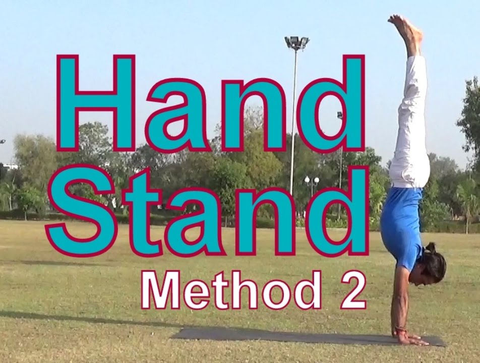 Handstand Balance Method- 2 | Yoga Arm Balance Pose | 2 Minutes Yoga ...