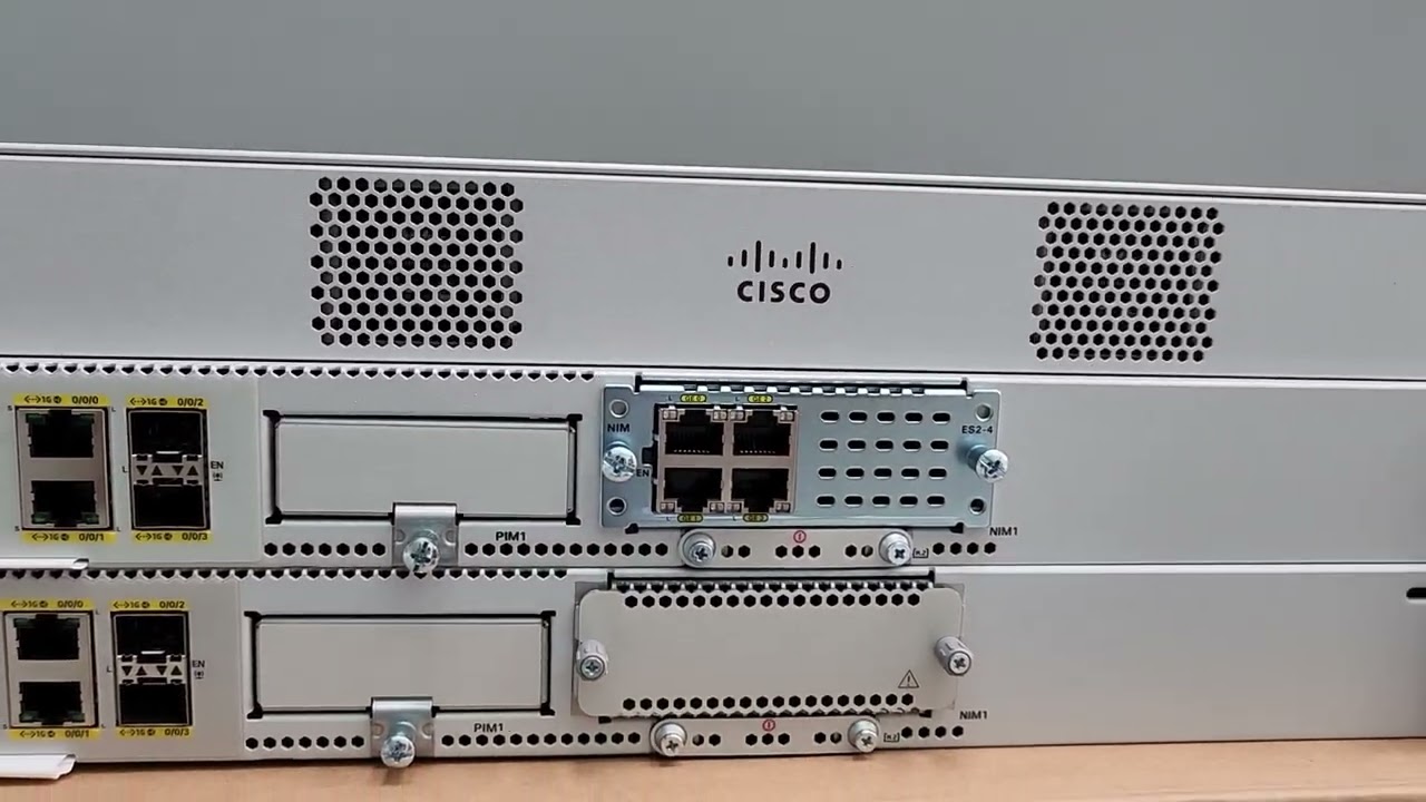Cisco Router C8200 1N 4T With NIM ES2 4 cisco router network Cisco Router C8200 1N 4T With NIM ES2 4 cisco router network
